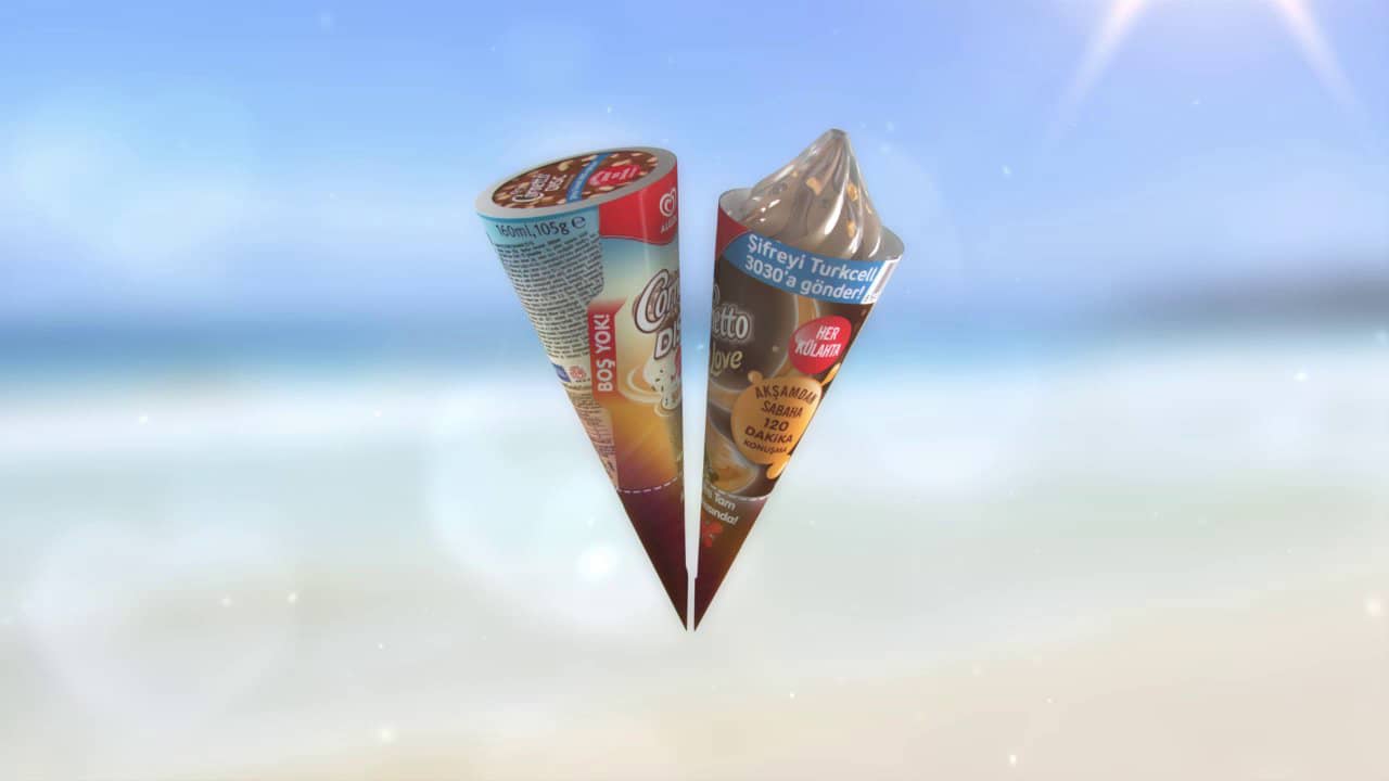 Cornetto In Love TVC Packshot on Vimeo