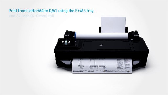 Nueva HP DesignJet T120 ePrinter on Vimeo