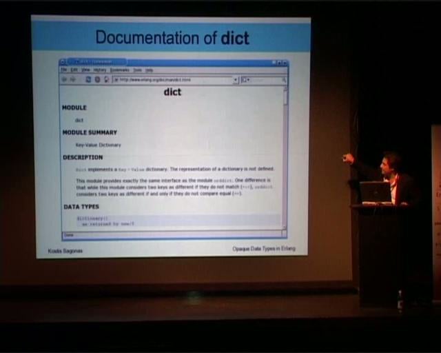 Erlang User Conference 2009 - Kostis Sagonas - Opaque Data Types in Erlang on Vimeo