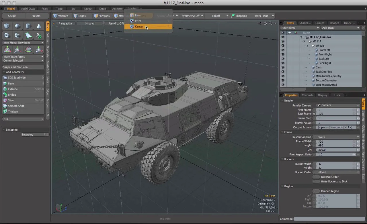 Modeling - An introduction to MODO