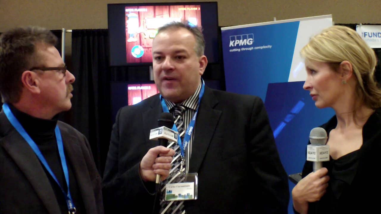 Carlo Ciaramitaro from KPMG Windsor at the Innovation and Technology ...