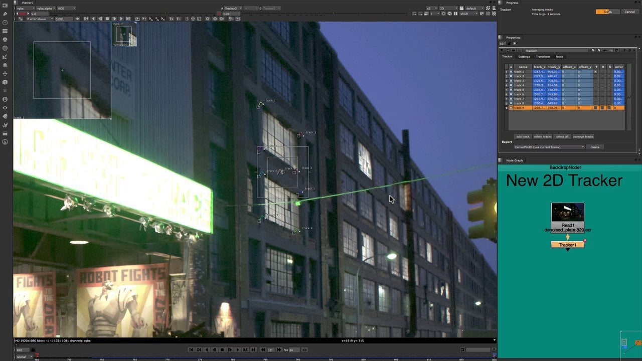 NUKE 7.0 2D Tracker on Vimeo