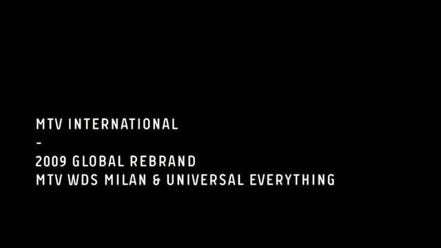 MTV / International Rebrand Overview on Vimeo