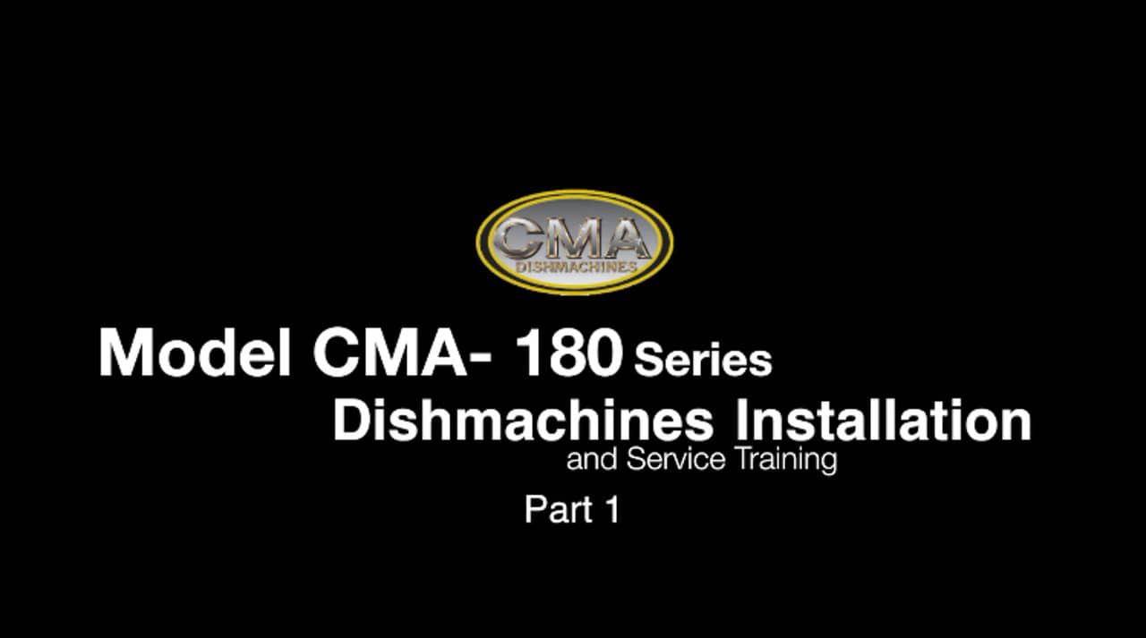 CMA Model 180 Upright Series Installation and Service video Part# 1 on ...