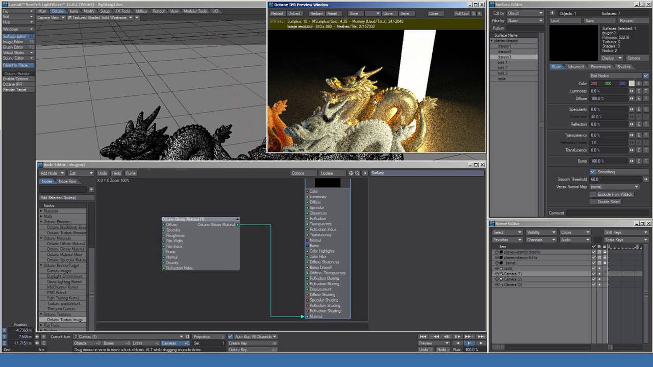 Octane Render for Lightwave on Vimeo