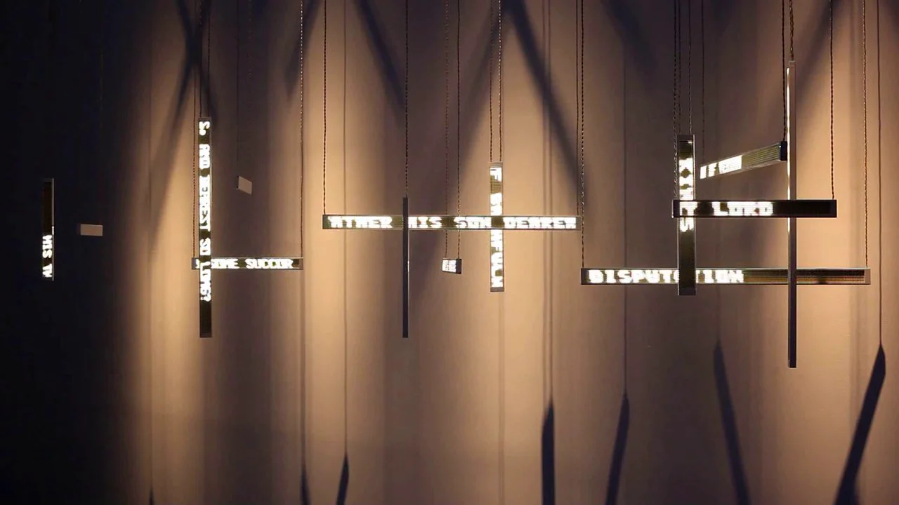 Ben Rubin, Shakespeare Machine Study No. 1-4 at Bryce Wolkowitz Gallery ...