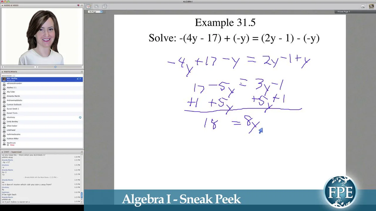 Algebra I - Sneak Peek (2012 - 2013) on Vimeo