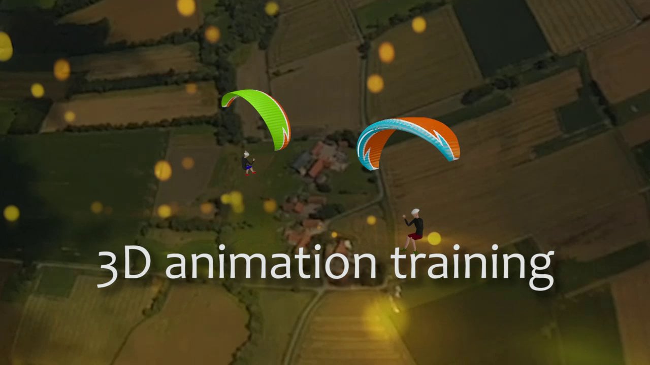 Paragliding animation training 3D thermals on Vimeo