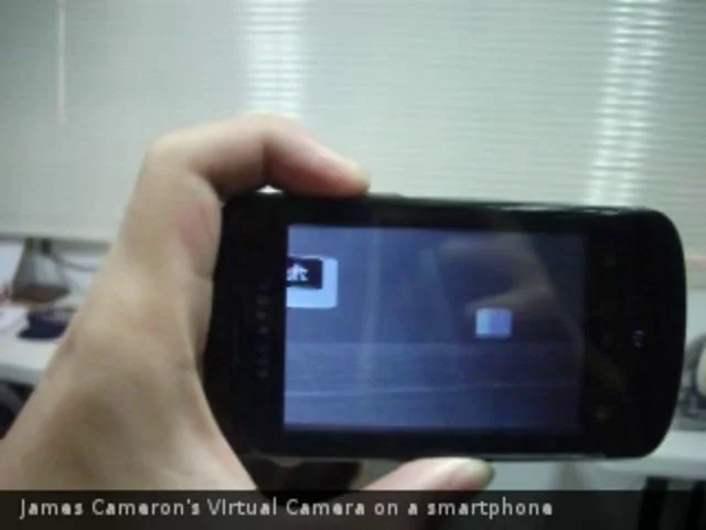 James Cameron's virtual camera on a smartphone on Vimeo