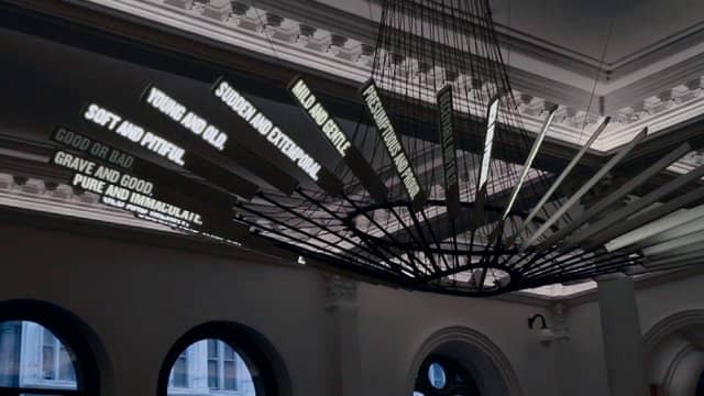 Shakespeare Machine / Ben Rubin, Mark Hansen, Michele Gorman on Vimeo