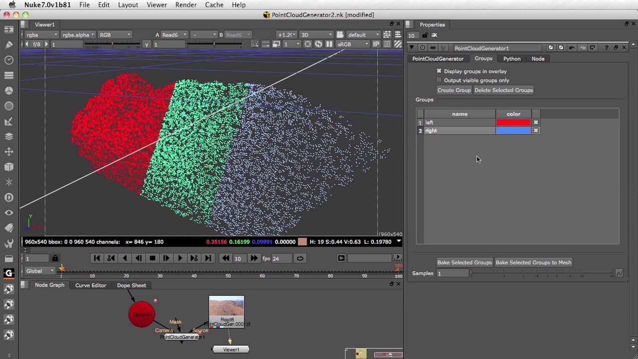 NUKE 7.0 - PointCloudGenerator on Vimeo