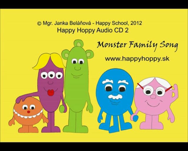Happy Hoppy - Monster Family Song