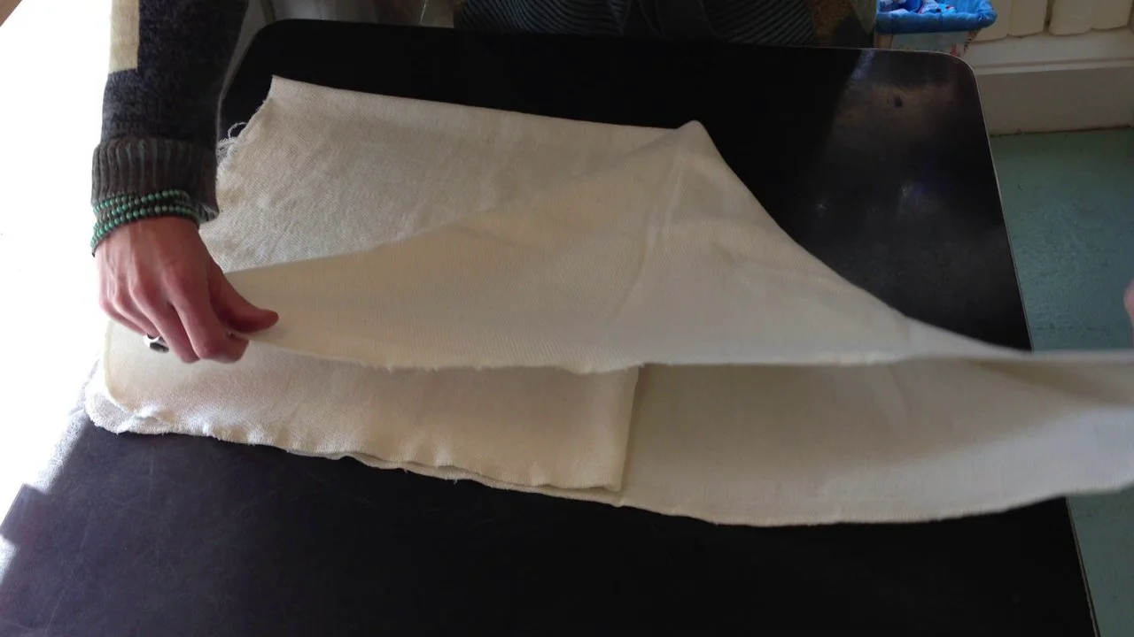 How to fold a flat diaper in the Origami fold on Vimeo