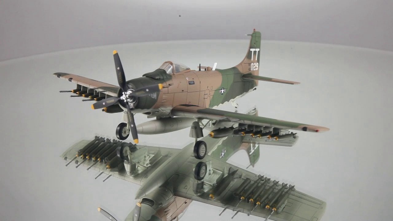 HA2902 A-1J Skyraider, USAF 56th SOW, 602nd SOS, Sock it to em, Nakhon ...
