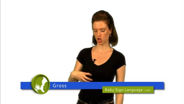 Gross in Baby Sign Language on Vimeo