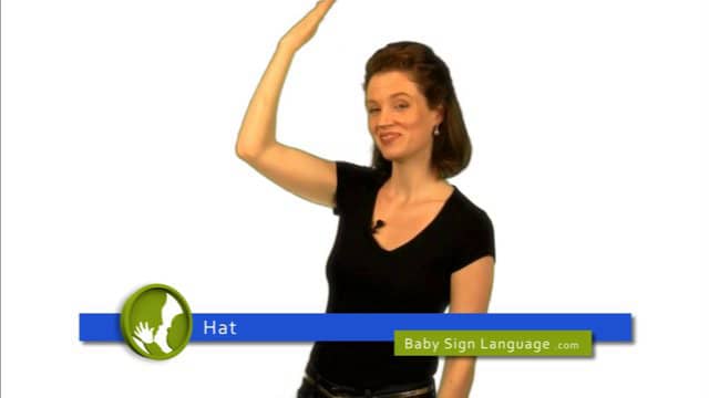 Hat in Baby Sign Language on Vimeo