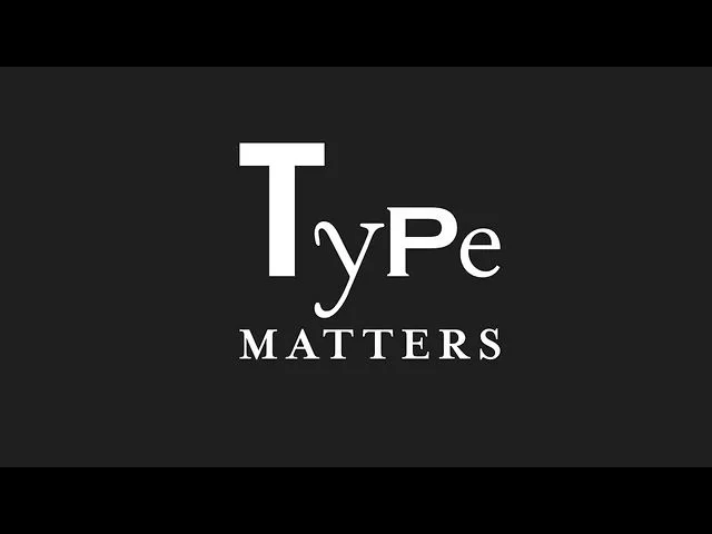 Type Matters - Font Documentary on Vimeo