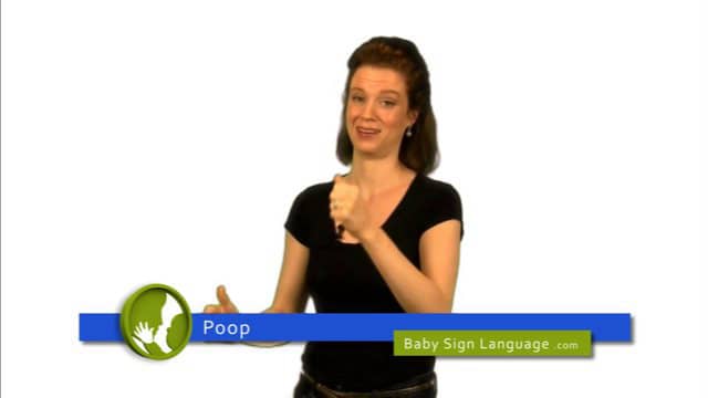 Poop in Baby Sign Language on Vimeo