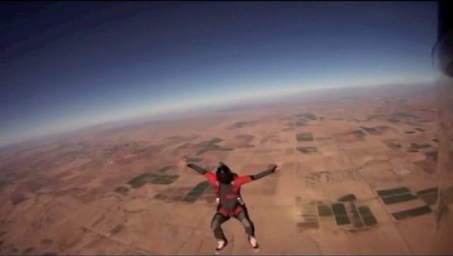 Fat Guy Skydiving! on Vimeo
