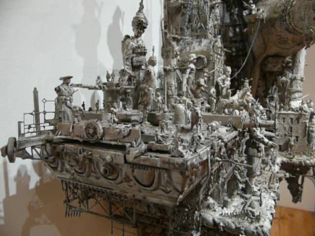 Kris Kuksi - "The Plague Parade: Opus 2" Walkthrough on Vimeo