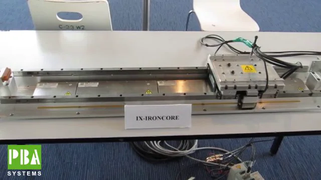 Iron Core Linear Motor - Linear Motor - PBA Systems on Vimeo