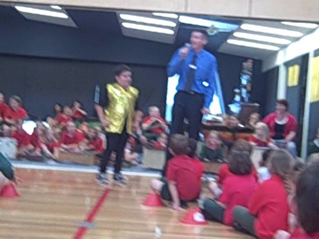 Angus performs at assembly on Vimeo