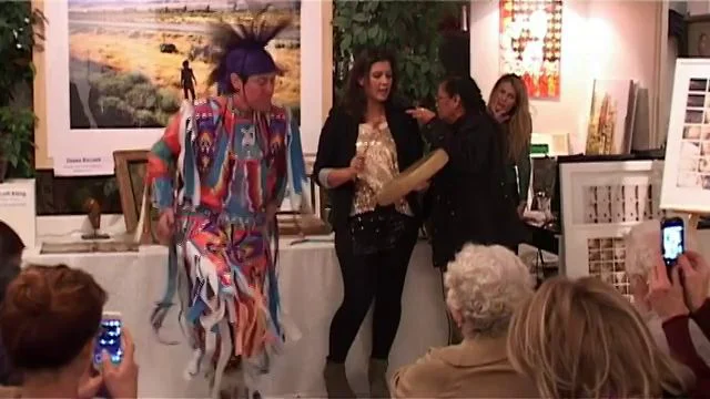Russ Tall Chief, Grass Dance at dorothy's gallery, 30 nov 2012 on Vimeo