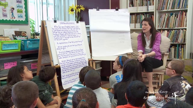 Lucy Calkins Writing on Vimeo