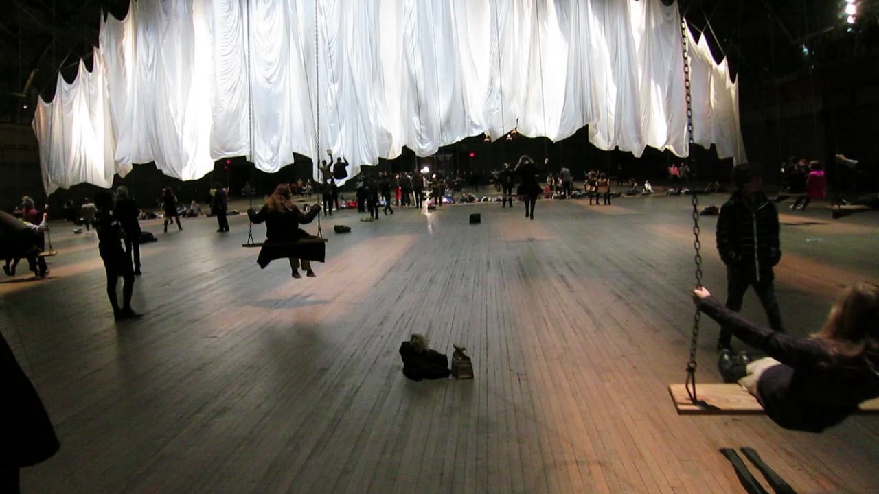 Ann Hamilton’s "the event of a thread" at the Park Avenue Armory. on Vimeo