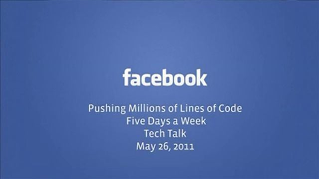 How Facebook releases software