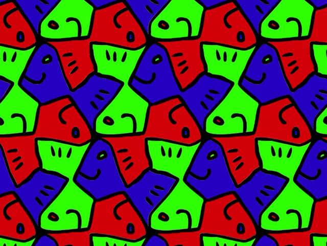 Animation of 2D symmetry groups. on Vimeo