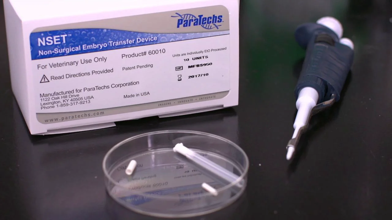 Non-Surgical Embryo Transfer Device (NSET Device)