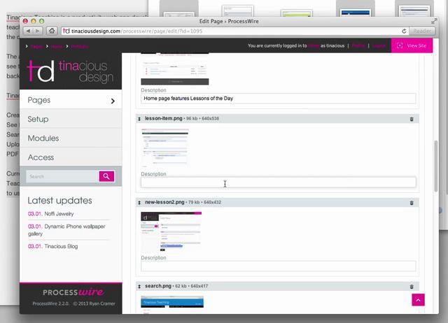 Fully custom Content Management System (CMS) Portfolio Website using ProcessWire on Vimeo