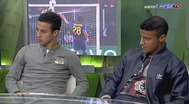 Interview with Thiago and Rafinha Alcantara [ENGLISH SUBTITLES ...