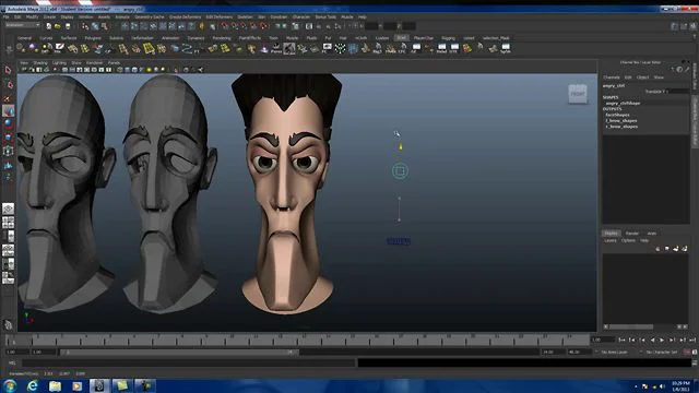 Creating Blend Shape Controls on Vimeo
