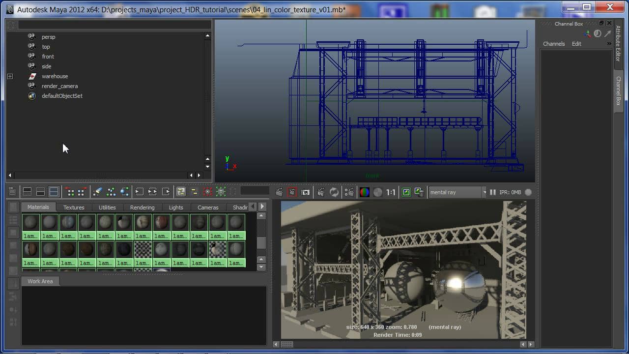 Linear Color management in Maya with Mental Ray on Vimeo