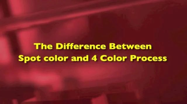 Spot Color vs. Four Color Process - What Is The Difference on Vimeo