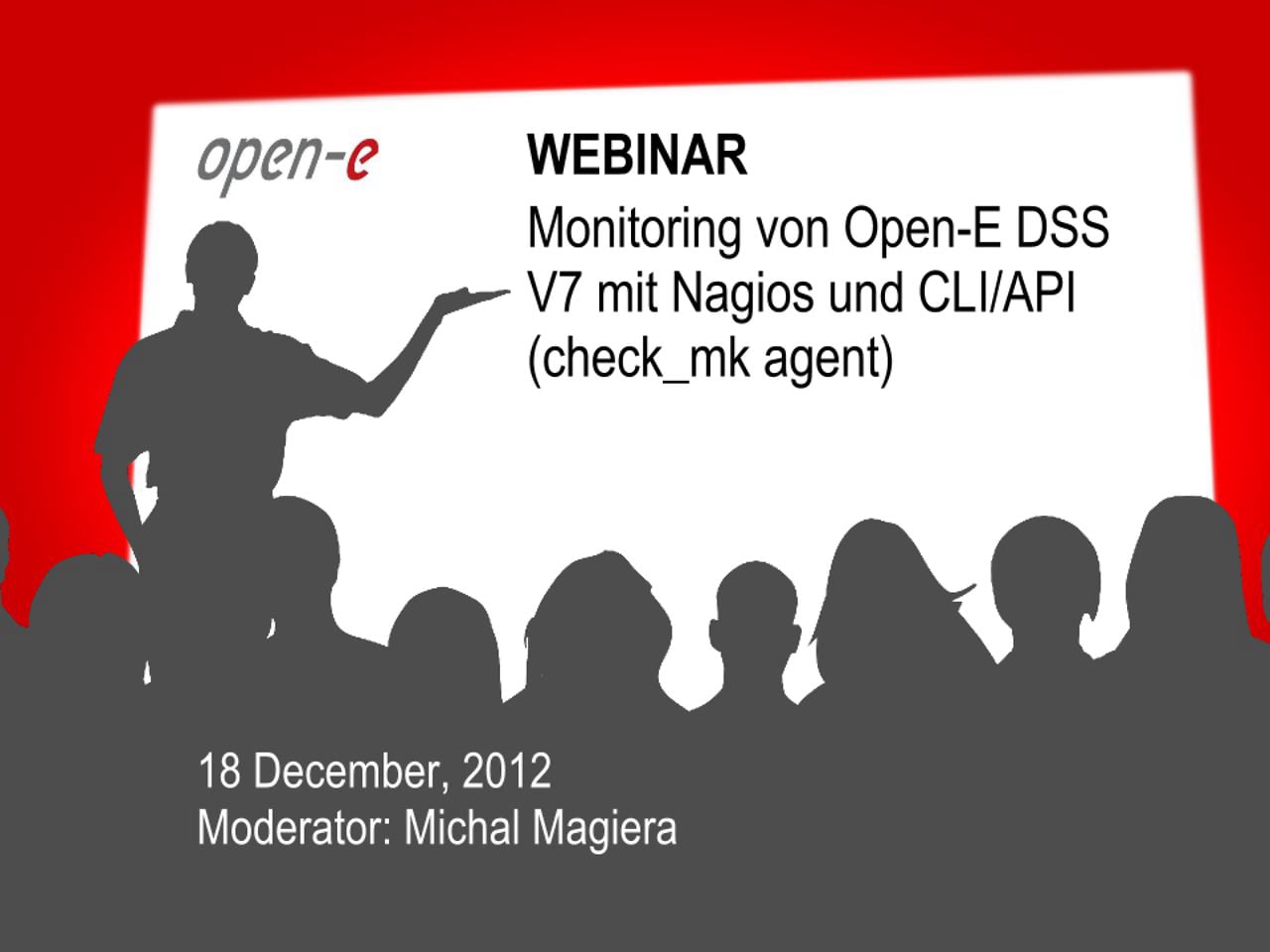Monitoring von Open-E DSS V7 mit Nagios und CLI/API (check_mk agent) on Vimeo