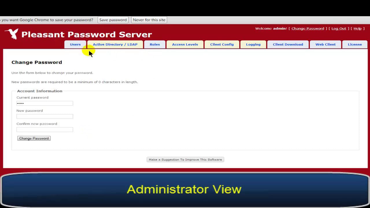 Pleasant Password Server Overview on Vimeo