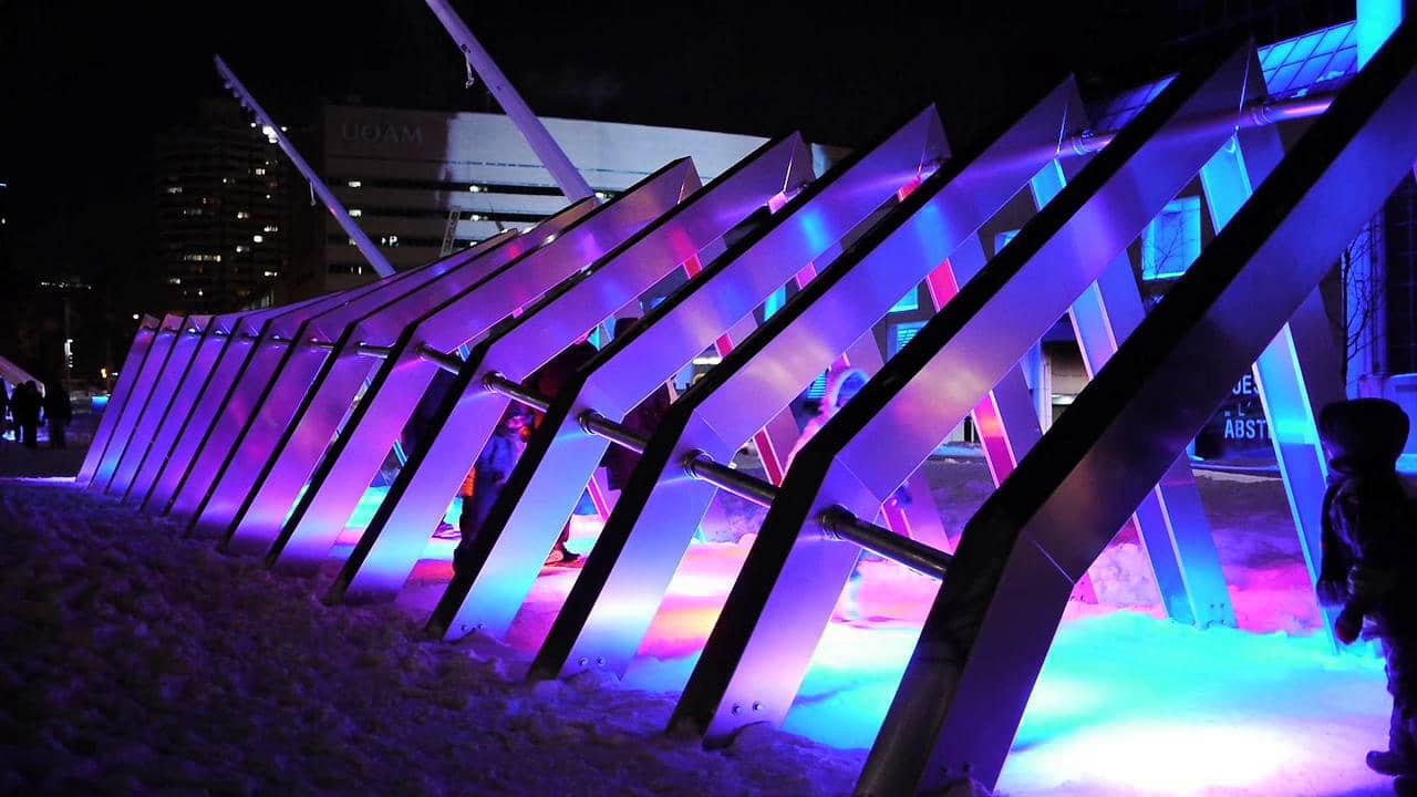 ICEBERG in Montreal / Interactive installation on Vimeo