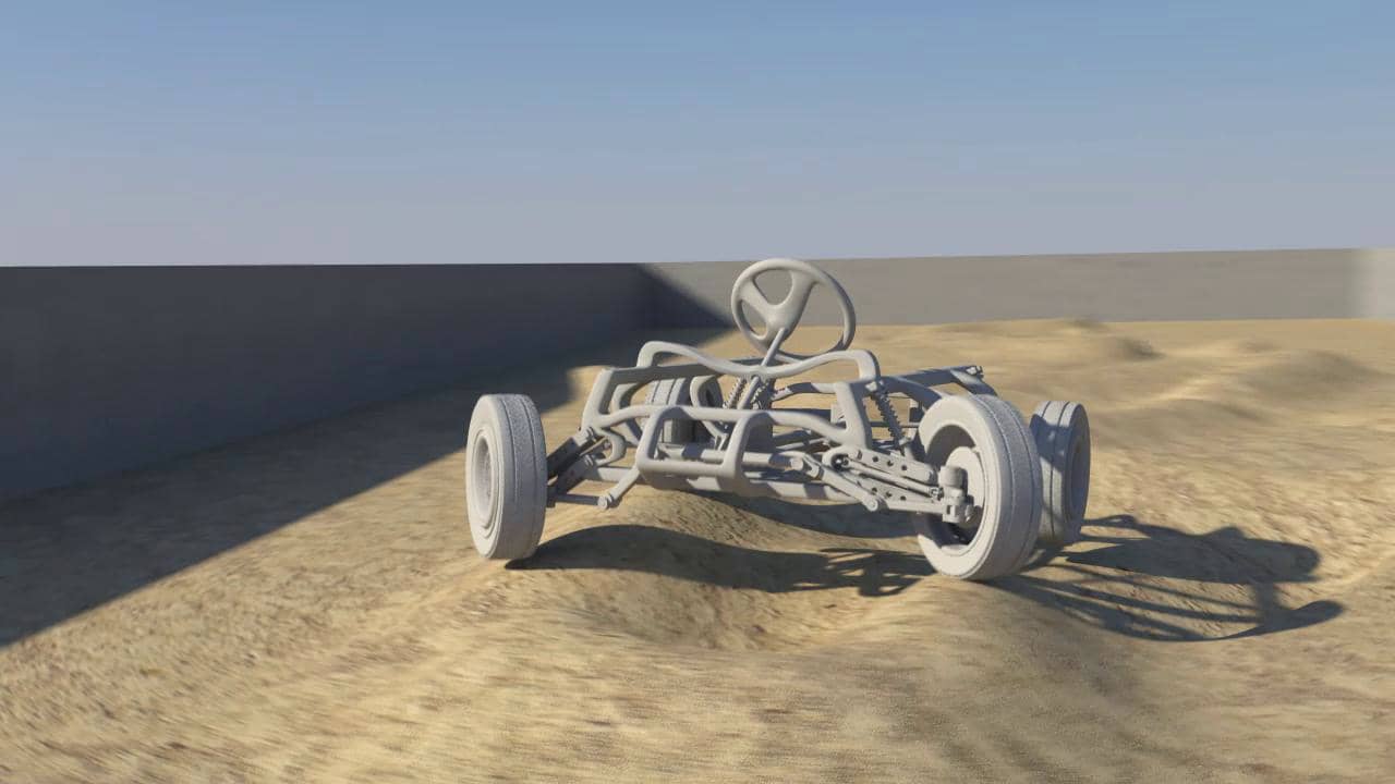 Dynamic car Rig in maya - Tests on Vimeo