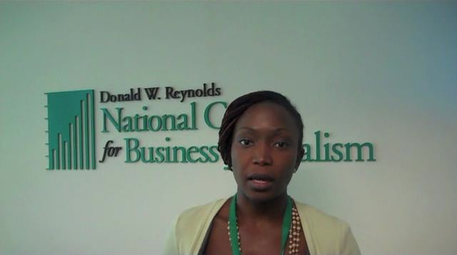 Quick chat with The Washington Post's Danielle Douglas on Vimeo