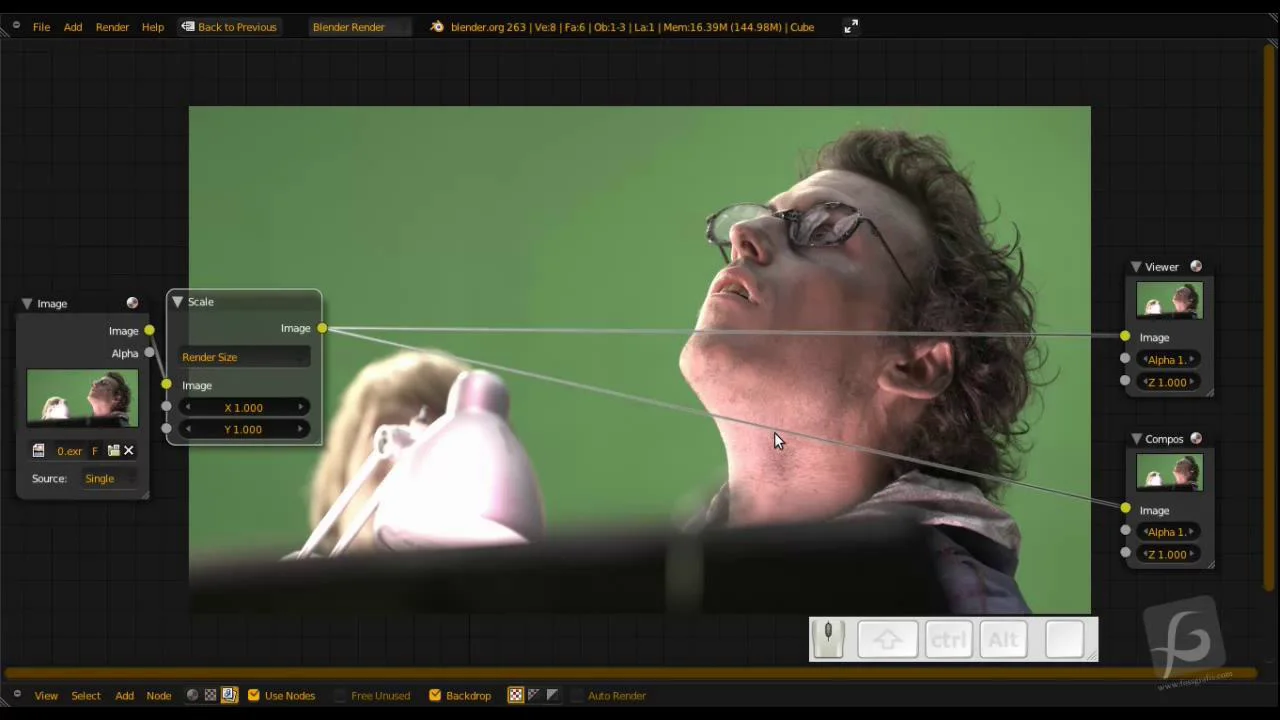 Green Screen Compositing Technique in Blender on Vimeo