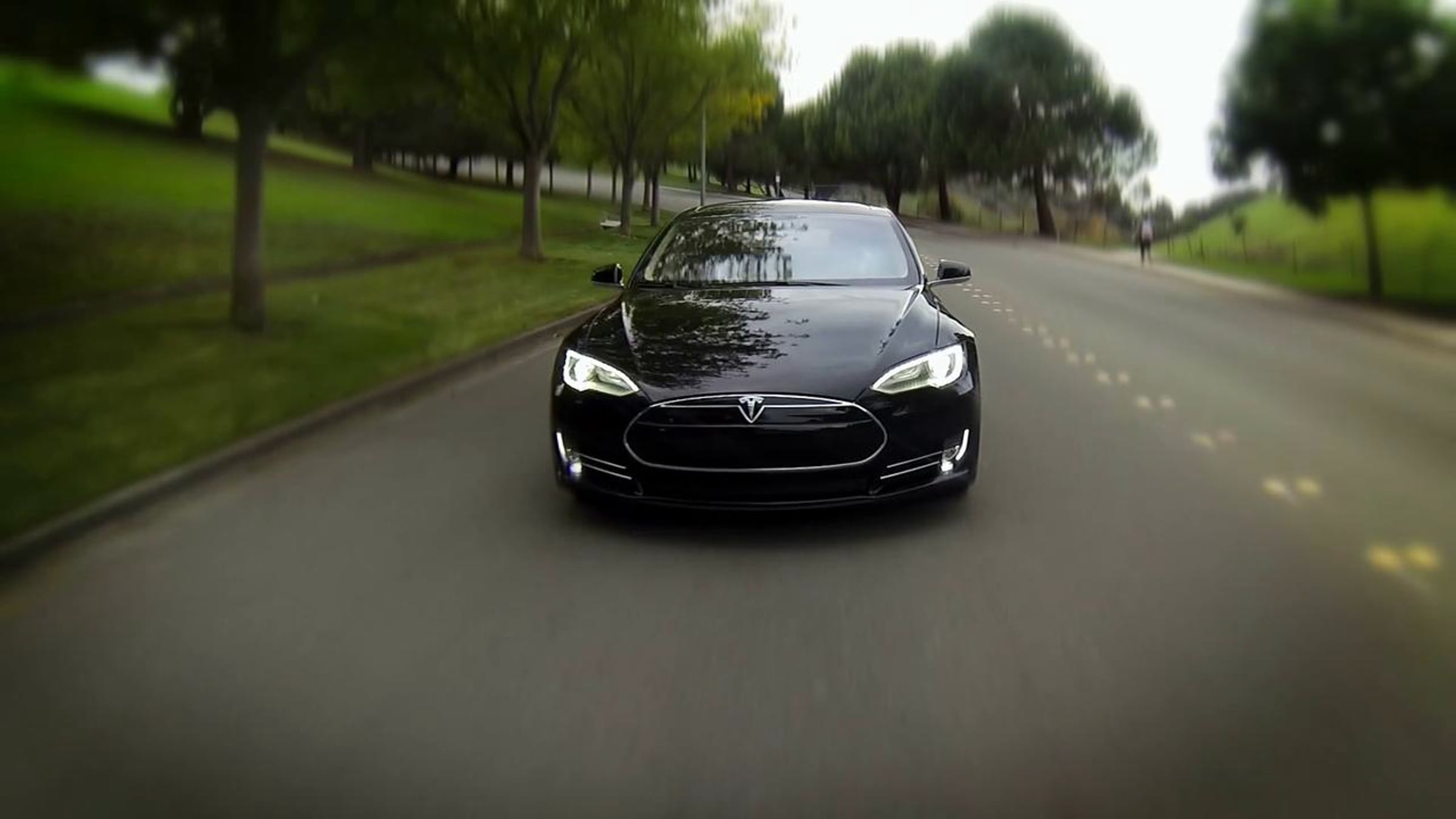 'Introducing the Future' Tesla Model S