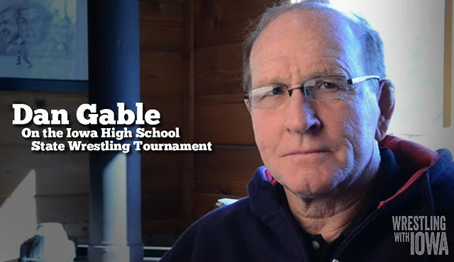 Dan Gable on the Iowa HS State Wrestling Tournament on Vimeo