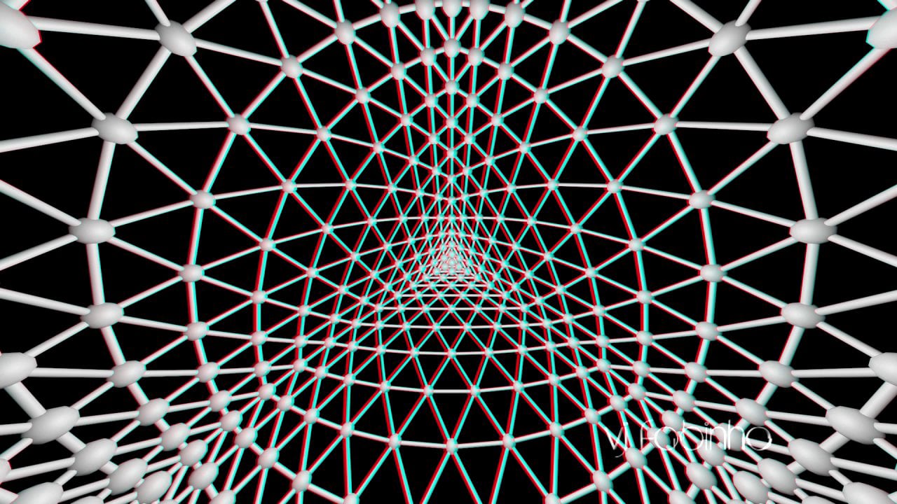 Stereoscopic anaglyph VJ loops _ VJ Fabinho