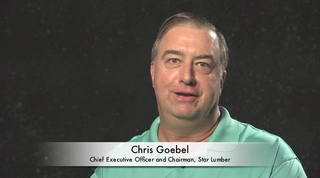 Chris Goebel - CEO & President, Star Lumber on Vimeo