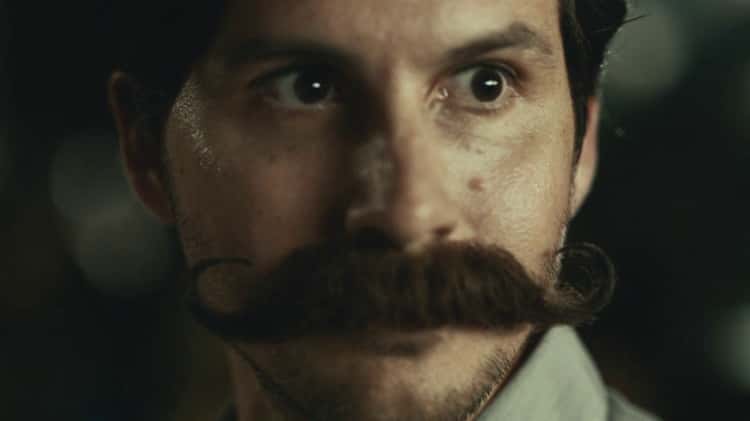Handlebar Mustache Heineken