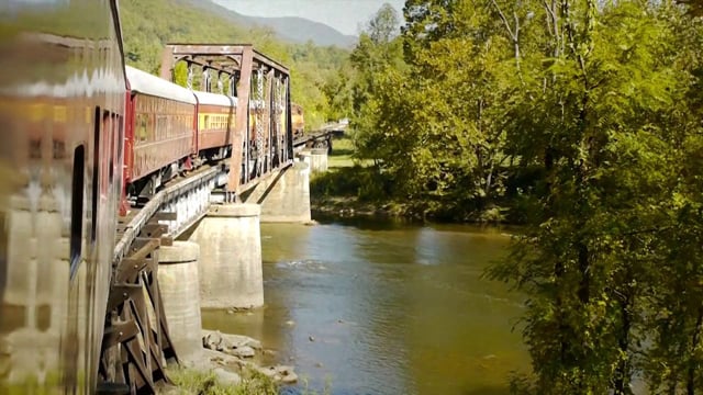 NC Scenic Byways - Nantahala Byway: Great Smoky Mountains Railroad on Vimeo