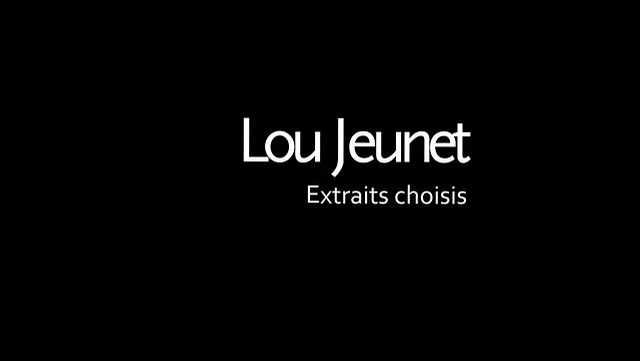 Lou Jeunet, bande annonce on Vimeo